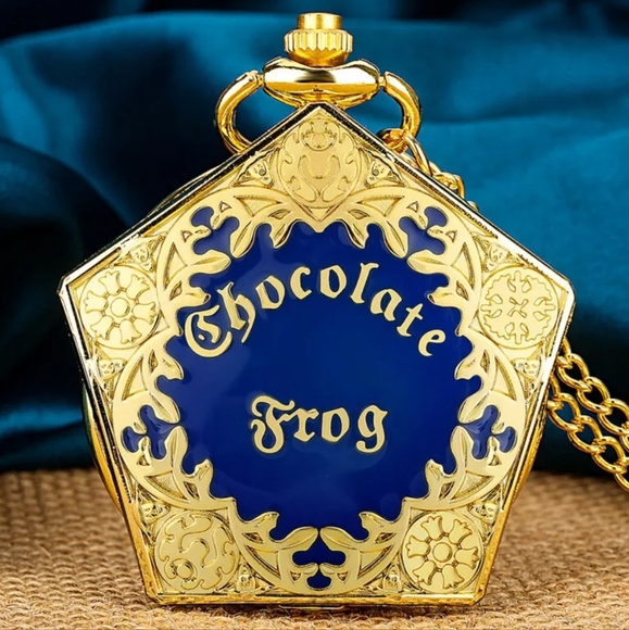 Accessories | New Gold And Blue Harry Potter Chocolate Frog Pocket ...